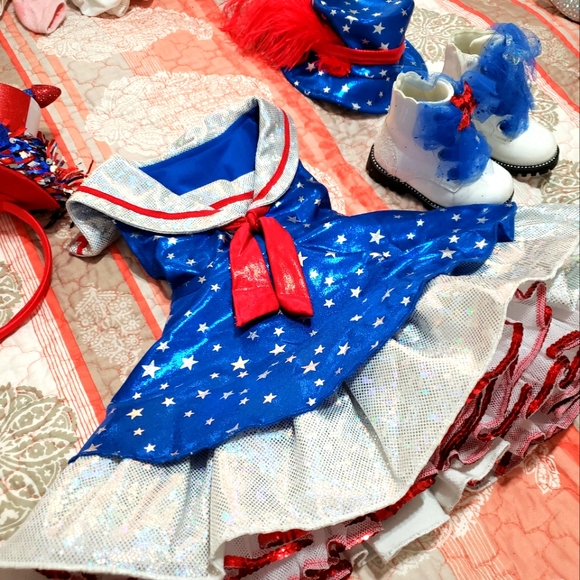Dresses | 18 Months Pageant Ooc Rwb Patriotic | Poshmark